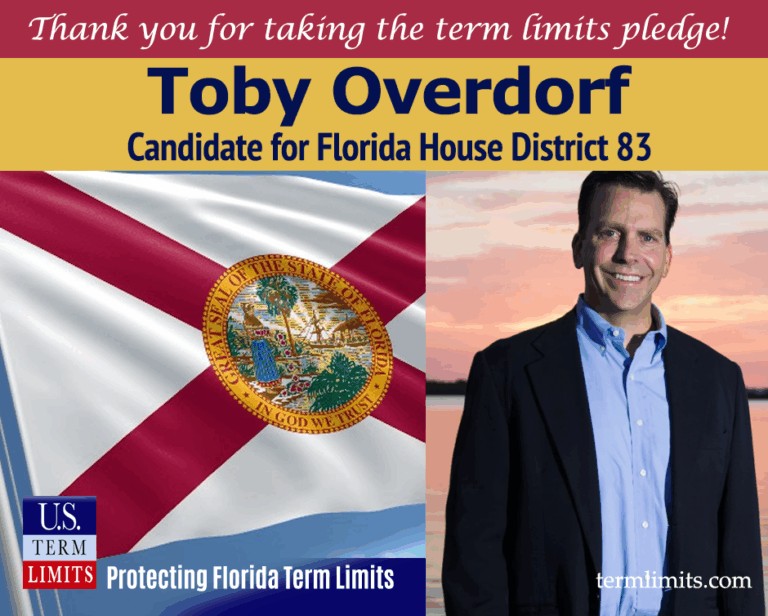 U.S. Term Limits Praises Tobin Overdorf for Signing Pledge - U.S. Term ...