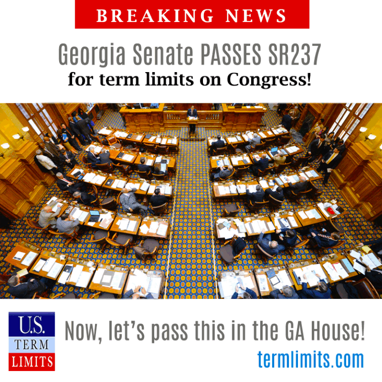 Georgia Senate Passes Term Limits on Congress Resolution - U.S. Term Limits