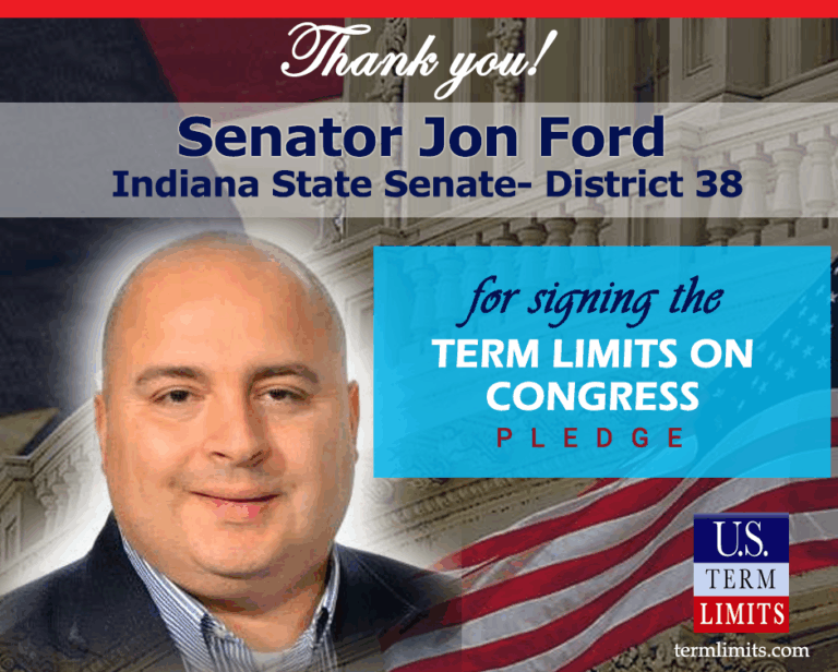 Senator Jon Ford Pledges to Support Congressional Term Limits - U.S ...
