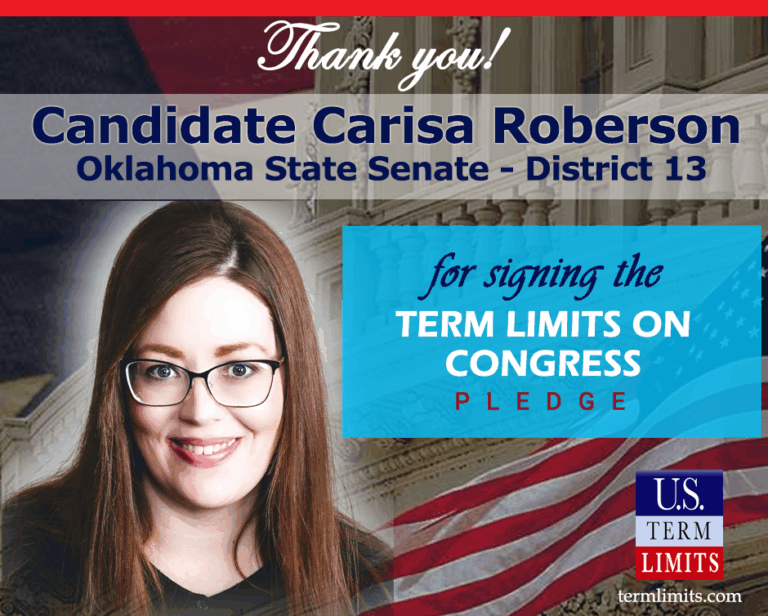 Carisa Roberson Pledges to Support Congressional Term Limits - U.S ...