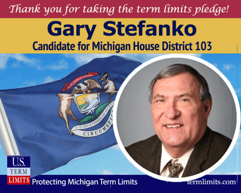 U.S. Term Limits Praises Gary Stefanko for Signing Pledge - U.S. Term ...