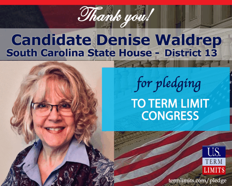 Denise Waldrep Pledges to Support Congressional Term Limits - U.S. Term ...