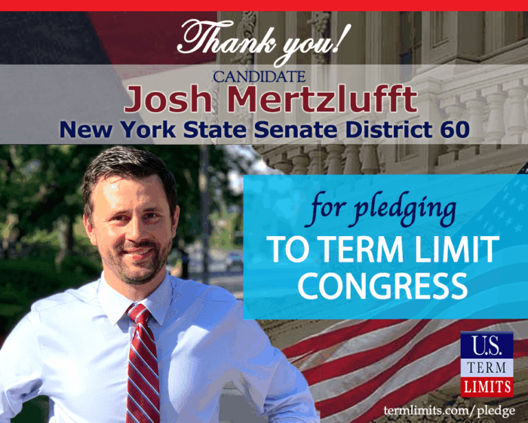 Josh Mertzlufft Pledges to Support Congressional Term Limits - U.S ...