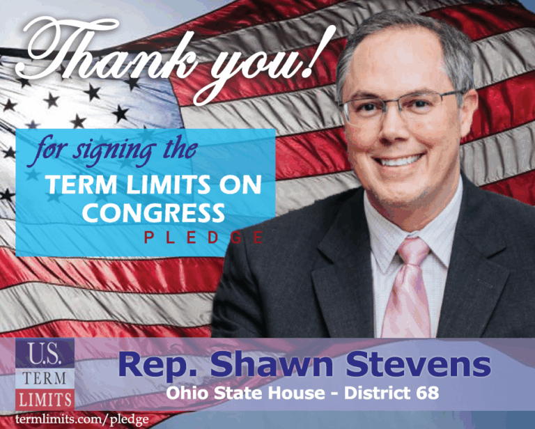 Rep. Shawn Stevens Pledges to Support Congressional Term Limits - U.S ...