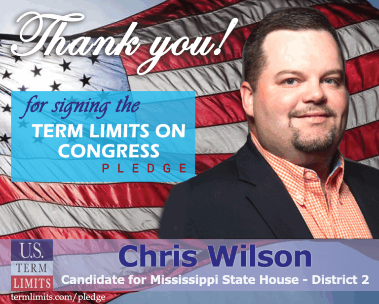 Chris Wilson Pledges to Support Congressional Term Limits - U.S. Term ...
