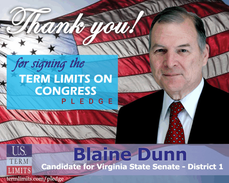 Overwhelming Support in VA SD-01 Race for Congressional Term Limits - U ...