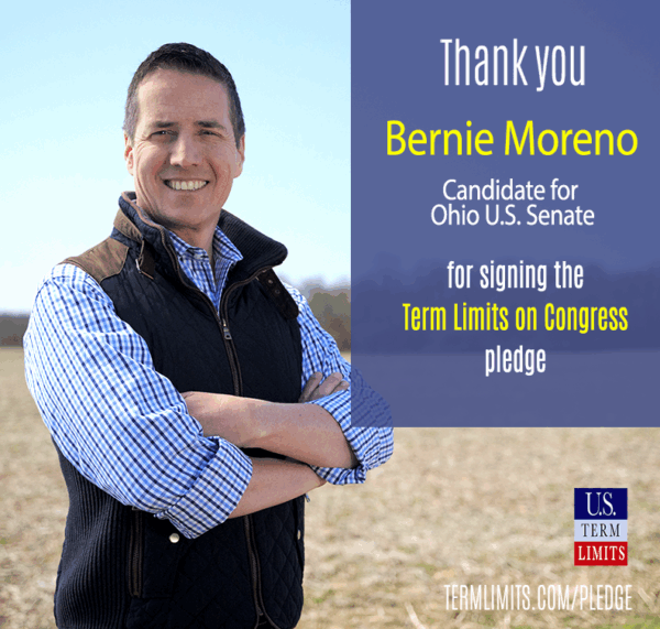 Bernie Moreno Pledges To Support U.S. Term Limits Amendment In Senate ...
