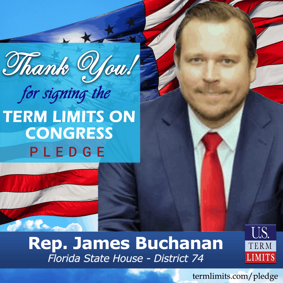 Rep. James Buchanan Pledges to Support Congressional Term Limits - U.S ...