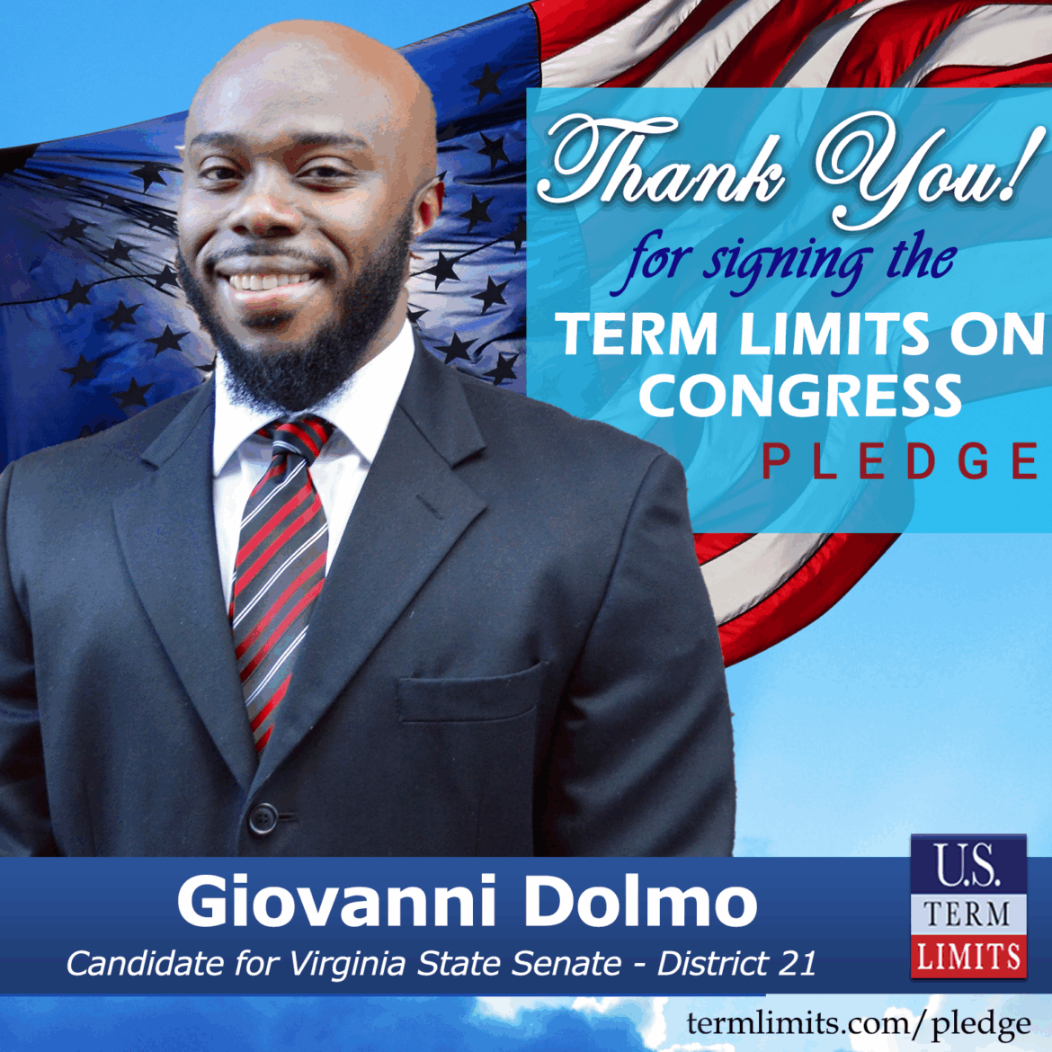 Giovanni Dolmo Pledges to Support Congressional Term Limits - U.S. Term ...