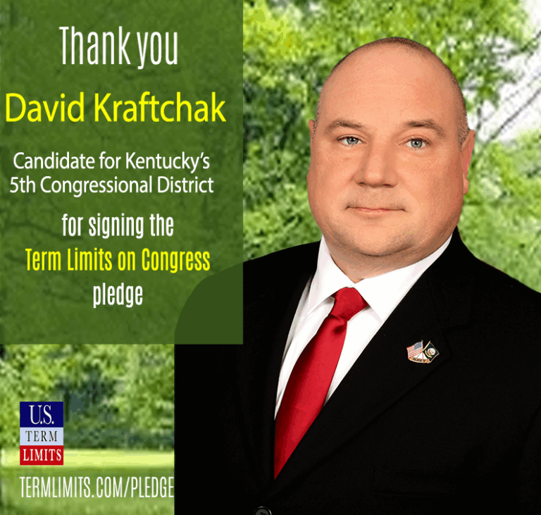 David Kraftchak Pledges to Support Term Limits on Congress - U.S. Term ...