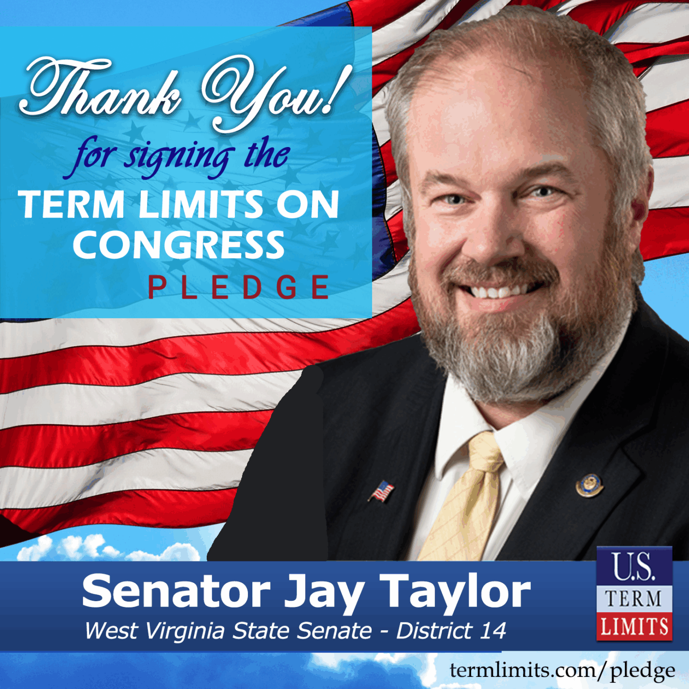 Senator Jay Taylor Pledges to Support Congressional Term Limits - U.S ...