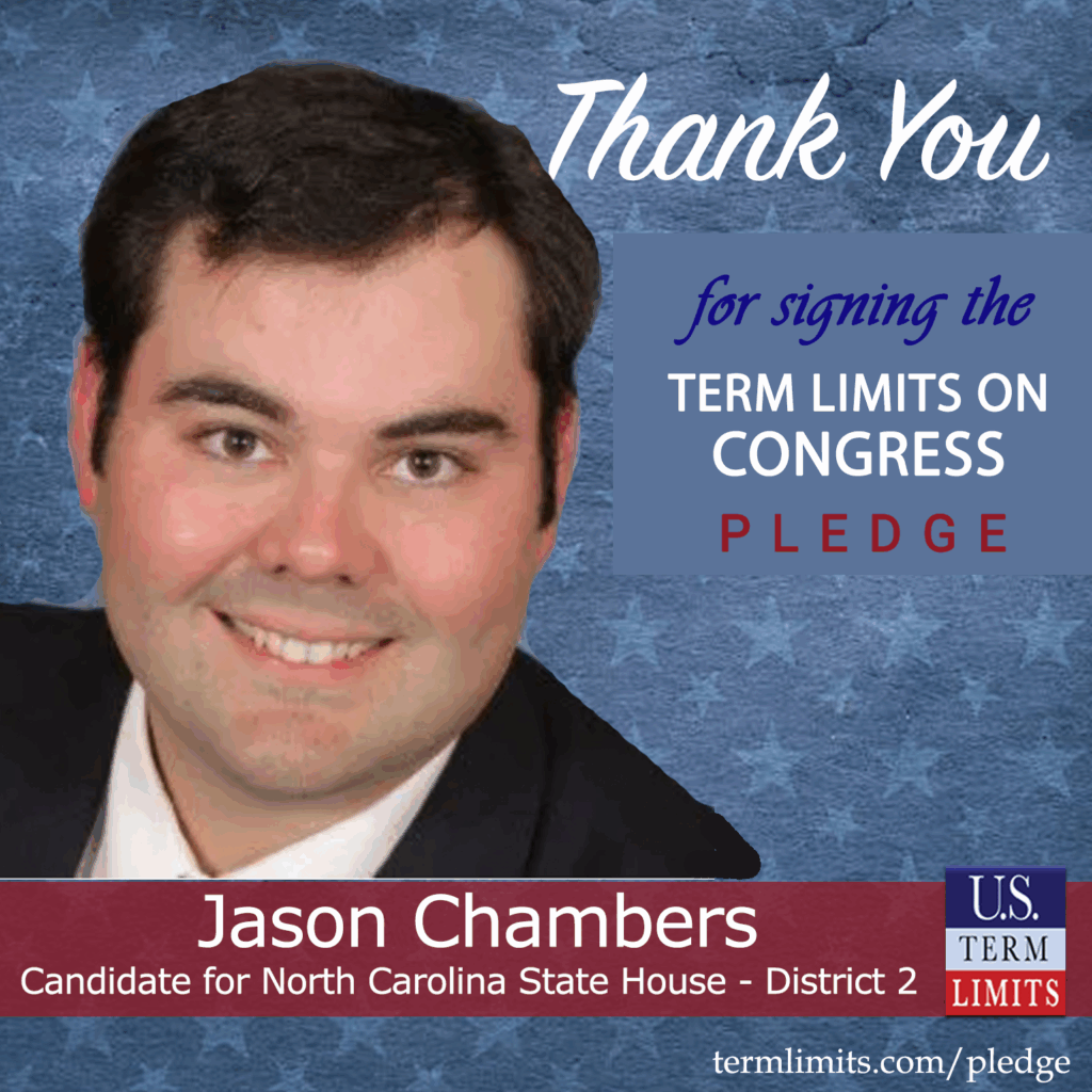 Jason Chambers Pledges to Support Congressional Term Limits - U.S. Term ...