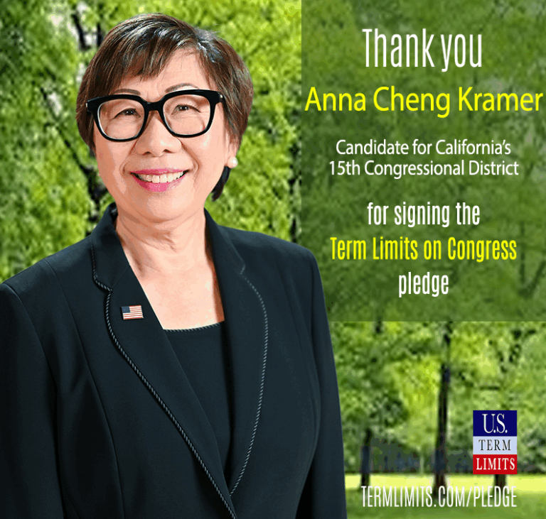 Anna Cheng Kramer Pledges to Support Term Limits on Congress - U.S ...