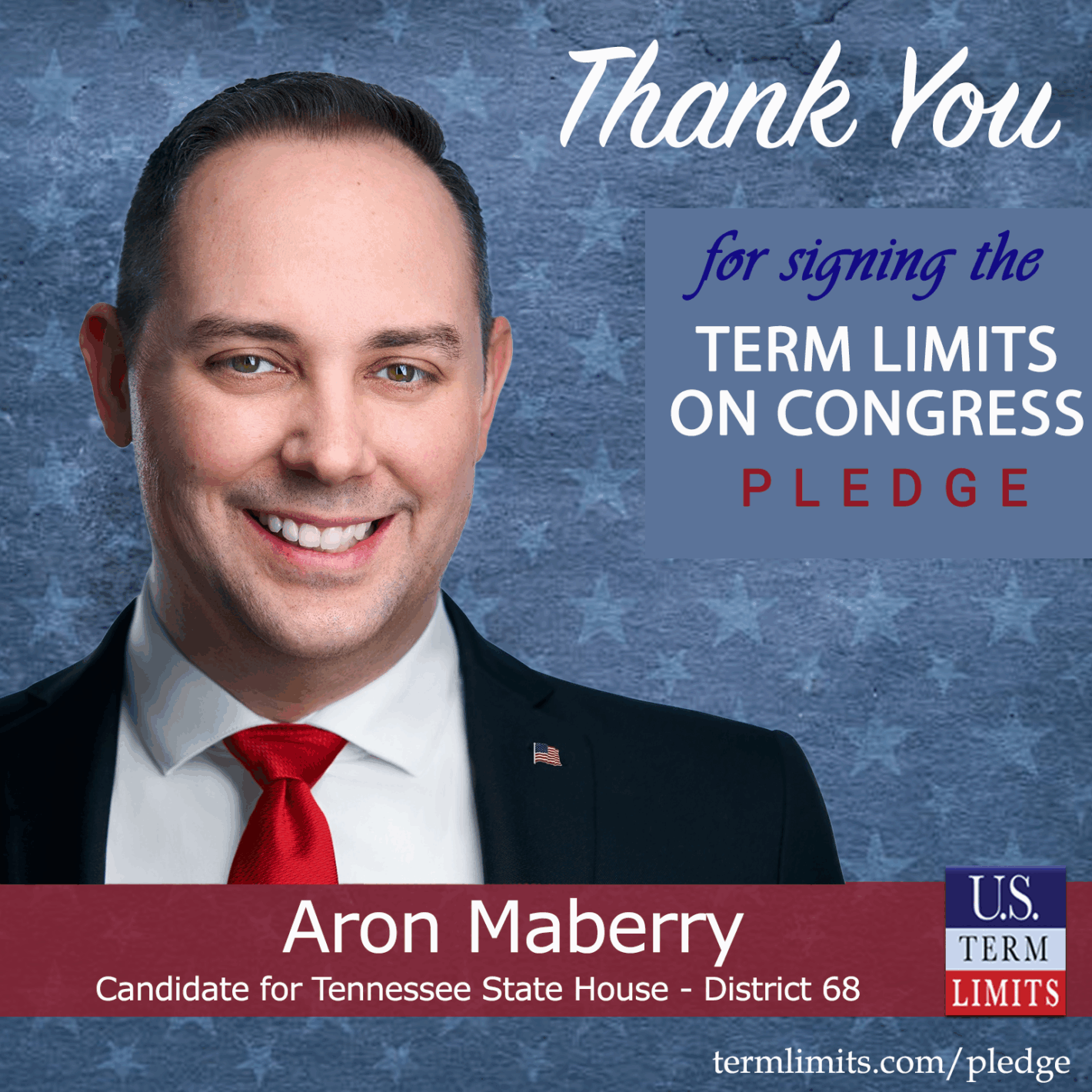 Aron Maberry Pledges to Support Congressional Term Limits - U.S. Term ...