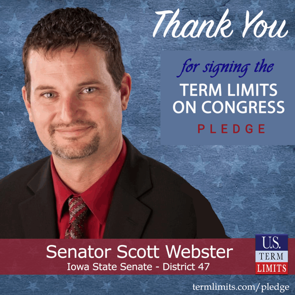 Senator Scott Webster Pledges to Support Congressional Term Limits ...