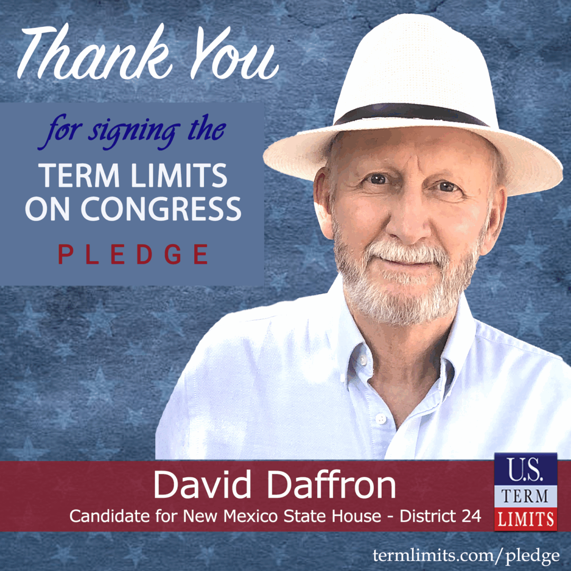 David Daffron Pledges to Support Congressional Term Limits - U.S. Term ...