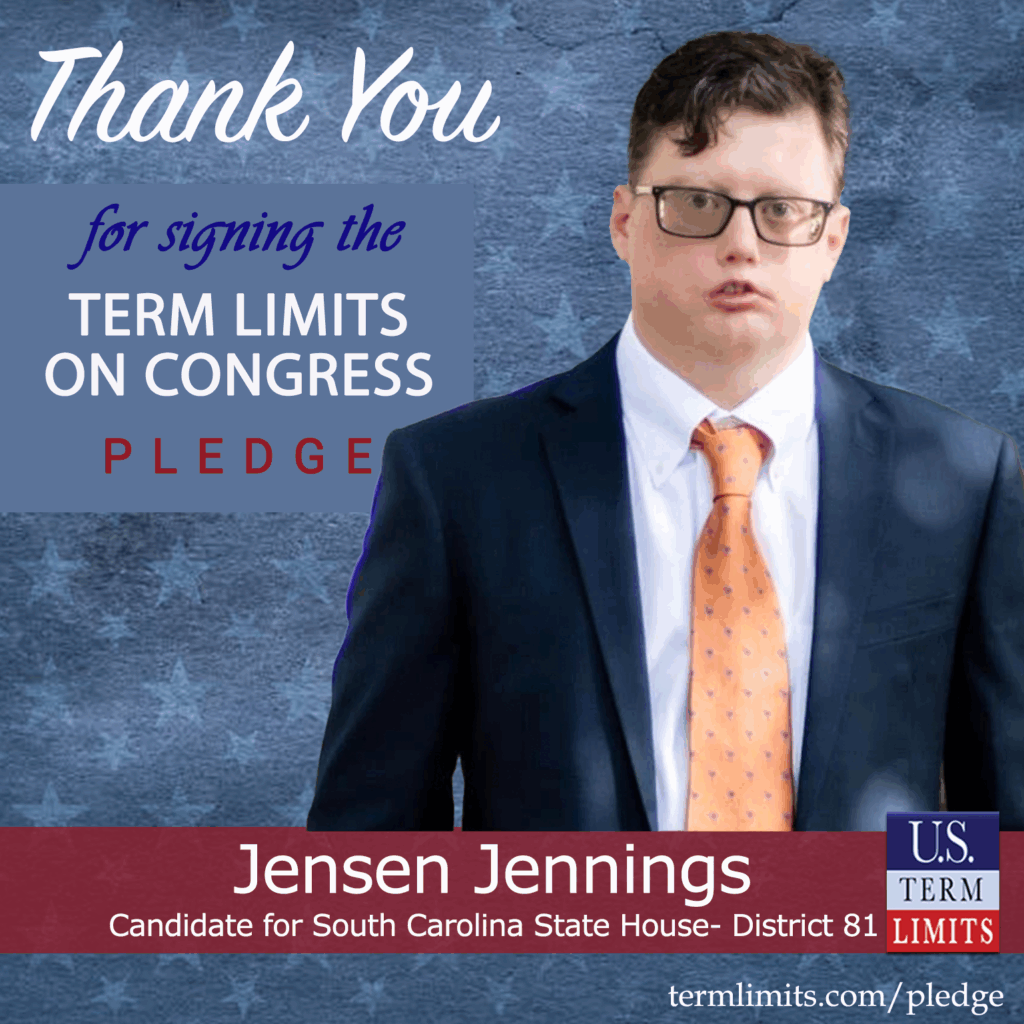 Jensen Jennings Pledges to Support Congressional Term Limits - U.S ...