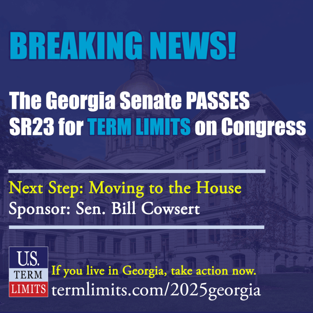 Georgia Senate Passes Resolution to Term Limit Congress - U.S. Term Limits