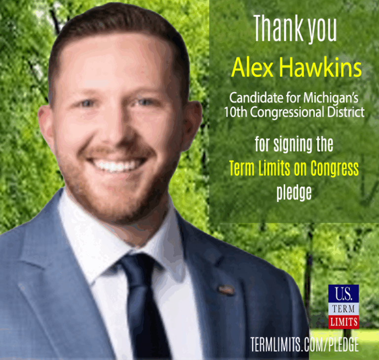 Alex Hawkins Pledges to Support Term Limits on Congress - U.S. Term Limits