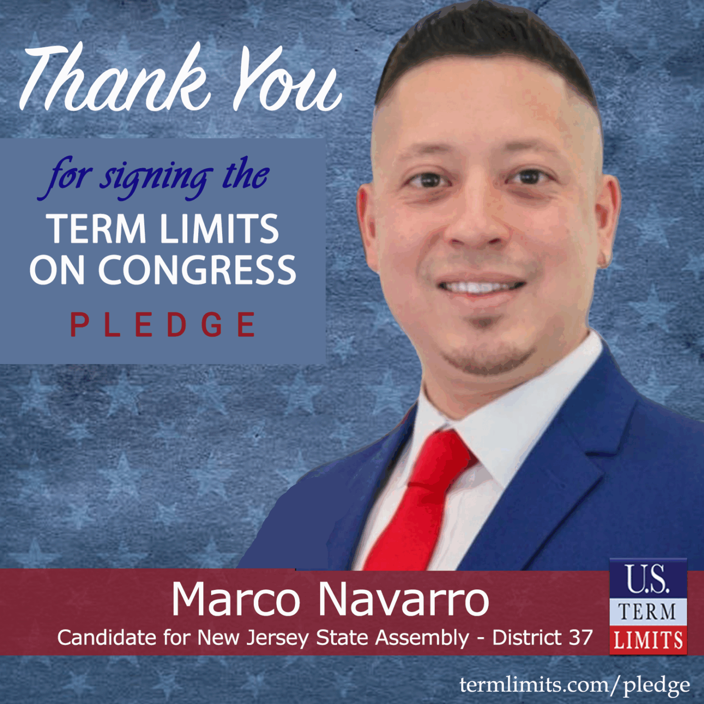 Marco Navarro Pledges to Support Congressional Term Limits - U.S. Term ...