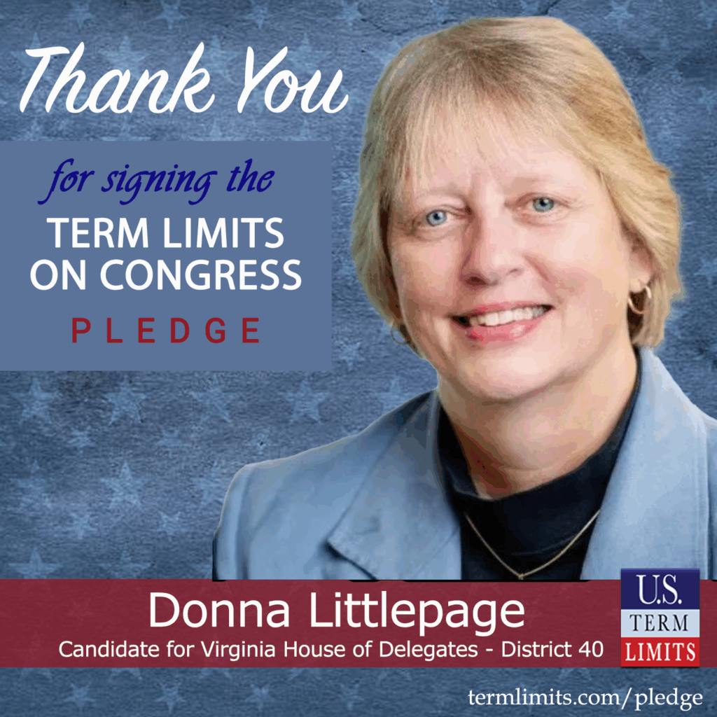 Donna Littlepage Pledges to Support Congressional Term Limits - U.S ...