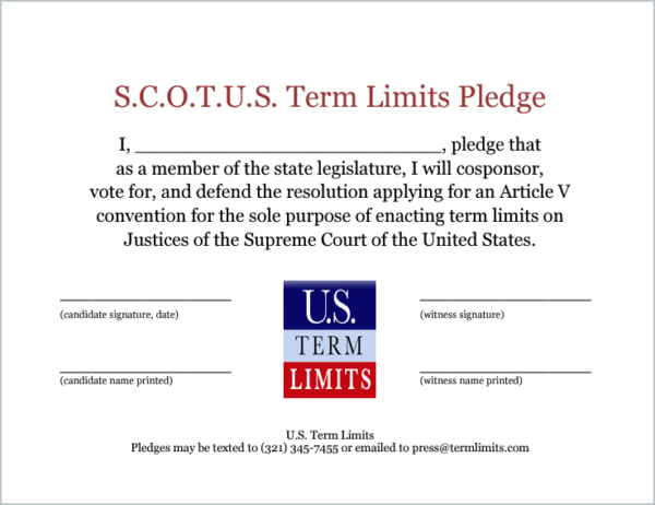 Model Language for Supreme Court Term Limits Resolution - U.S. Term Limits